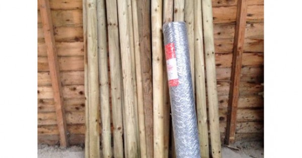 Rabbit, wire, fencing, bundle